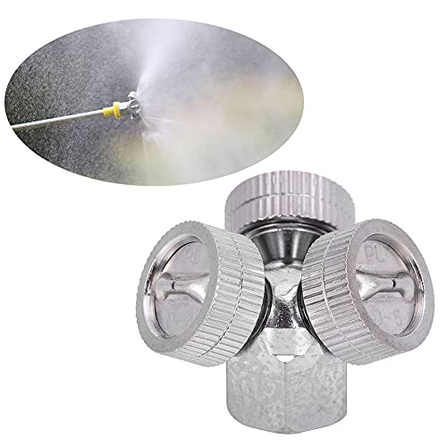Mothinessto Spray Head 3x4x4cm Irrigation Fitting Garden Nozzle Spray Nozzle for Agricultural Irrigation