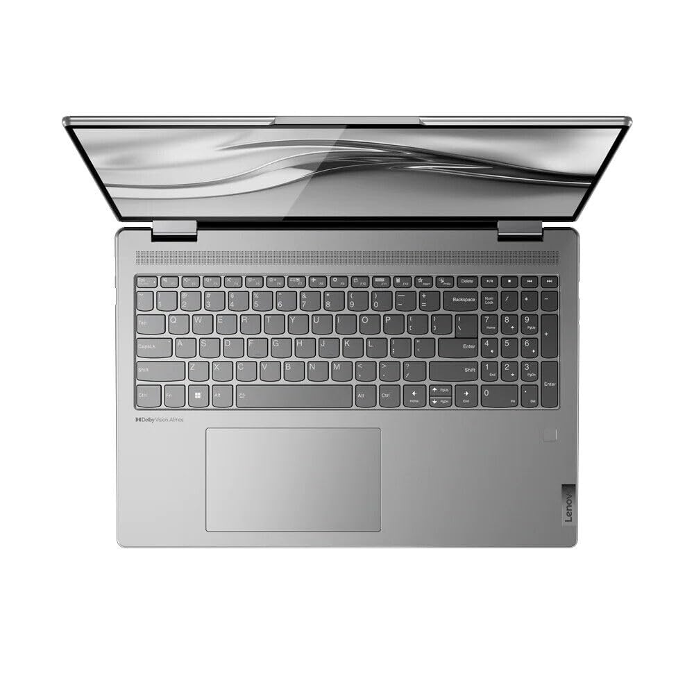 Lenovo Yoga 7i 16" (2560x1600) Touchscreen 2-in-1 Laptop - Intel Evo Core i7-1260P - 16GB LPDDR5 Memory - 512GB PCie Gen4 SSD - Arctic Grey