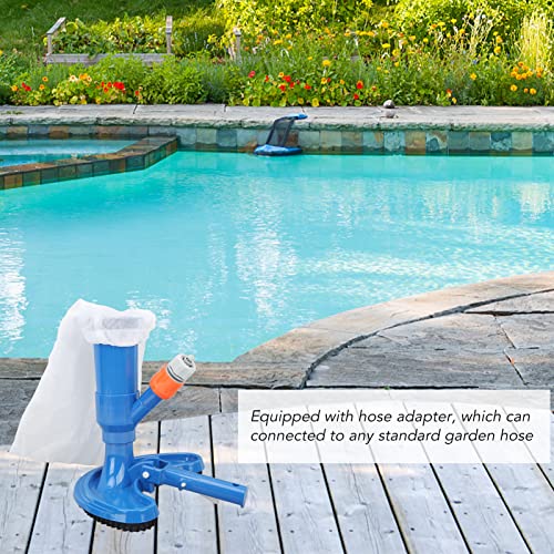 RvSky Garden kit Pool Vacuum Head Strong ABS Quick Connection Half Moon Easy Assembly Manual Pool Vacuum for Swimming Pool Cleaning