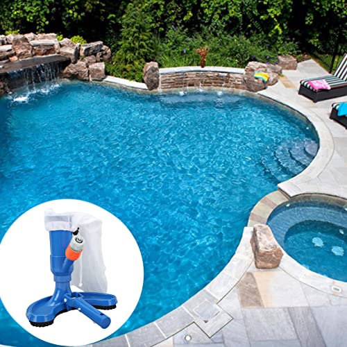 RvSky Garden kit Pool Vacuum Head Strong ABS Quick Connection Half Moon Easy Assembly Manual Pool Vacuum for Swimming Pool Cleaning