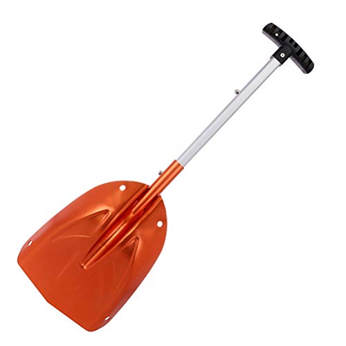 Abaodam Aluminum Snow Shovel Anti- Rust Explosion Proof Ice Scraper Snow Remover for Road Garden