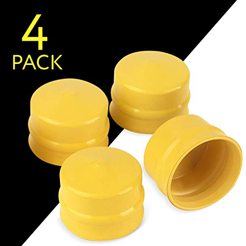 Mission Automotive 4-Pack Axle Cap Bearing Cover - Compatible with John Deere - for Lawn Mower and Lawn Tractor- Compare to M143338