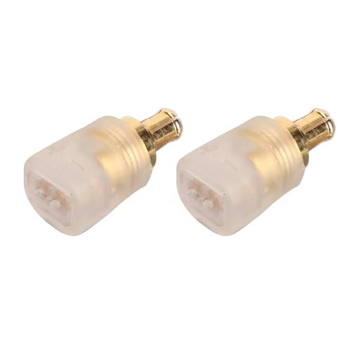 A2DC to 0.78mm 2 Pin Adapter, Male to Female Lightweight Wearable Universal Earphone Cable Connector for LS200 for CKR90 for LS400 (Transparent)