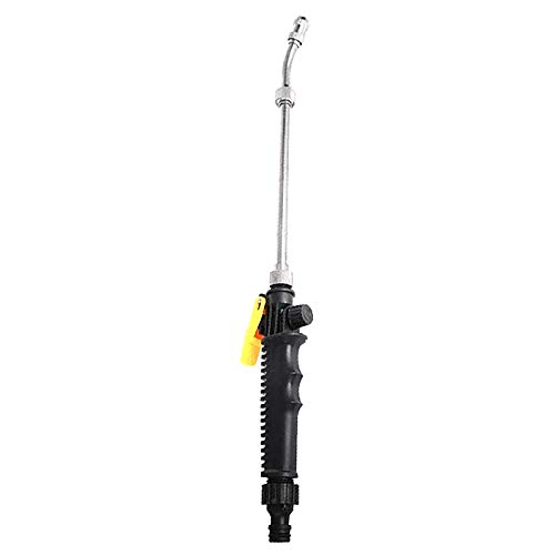 Radorock Portable High Pressure Power Washer Water Gun Watering Wand Sprayer 3/4" Hose Nozzle High Pressure Jet Washer for Outdoor Garden Car Window Washing,2 Nozzles Switch Modes (48cm)