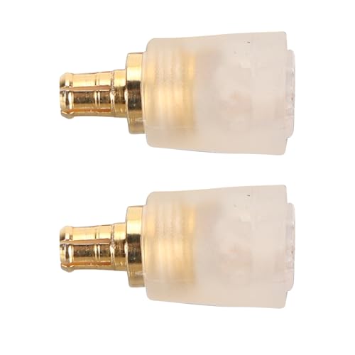 A2DC to 0.78mm Adapter, Small Lightweight Headphone Cable Connector Male to Female for LS400 for E70 for CKS1100 for CKR100 (Transparent)