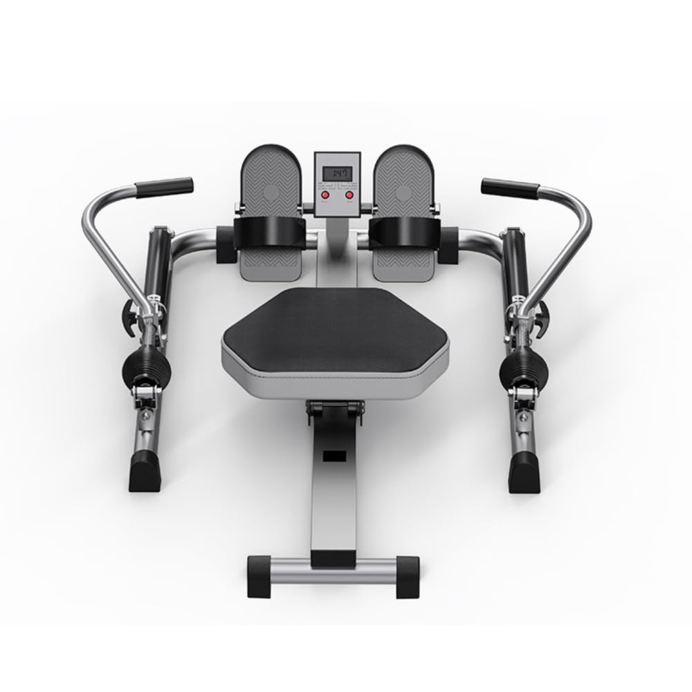 LuusMm Foldable Rowing Machine Equipment for Home Gym, Multifunctional Hydraulic Rowing Machine, Foldable Rowing Machine for Home Fitness Training (Sports Fitness)