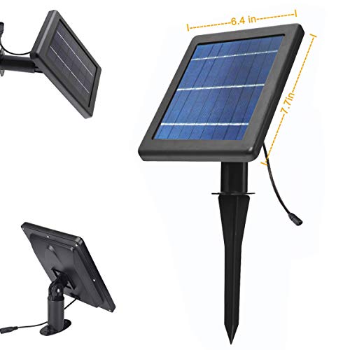 SUNLONG Solar Spotlights Outdoor Waterproof Bright Solar Wall Light Led Security Flood Light Solar Powered for Flag Patio Front Door Driveways-Automatically Activates at Dusk to Dawn (White)