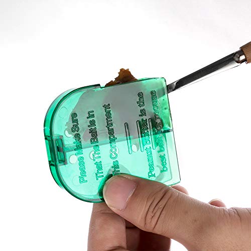 6 Pack Humane Mouse Traps Catch and Release Pet and Child Safe No Poison Green Color