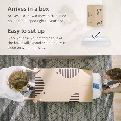 Mdhitsox Twin Mattress for Kids, Memory Foam Mattress, Cool Gel Mattress, Medium Firm Kids Mattress for Bunk Bed, Pressure Relief, CertiPUR-US Certified (10 Inch)