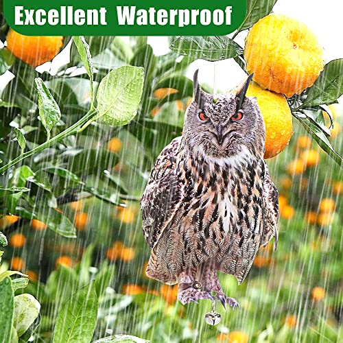 Bird Scare Reflective Hanging Decoration, Effective Bird Control Device with Reflective Rope to Keep Birds Away for Garden Patio Balcony Windows Tree