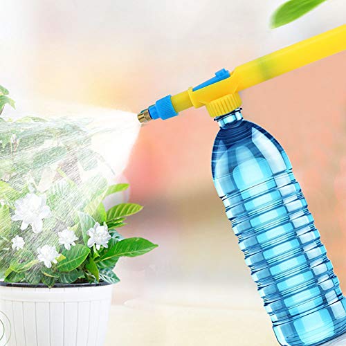 Mini Water Pump Garden Sprayer, Manual High Pressure Mini Water Pump Garden Spray Bottle Trolley Watering Tool for Flower Plant