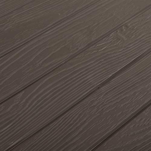 vidaXL Patio Storage Box Garden Cushion Deck Outdoor Storage Chest Storing Pillow Tool Box Blanket Indoor Interior Container Brown 45.7"