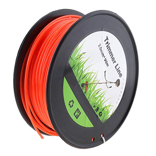 SING F LTD 3.0mm Trimmer Nylon Cord Line Round 90M Long Heavy Duty Garden Trimmer Wires