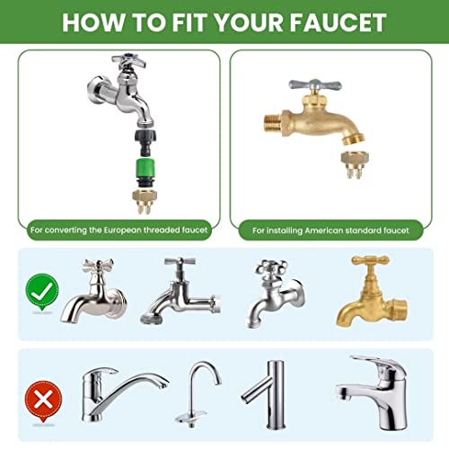 2023 New Upgraded Irrigation System, 131.2ft/40M Drip Irrigation Kit, 174Pcs Garden Plant Watering System with 3 Kinds of Adjustable Nozzles, 4 in 1 Faucet Connector, Tubing Valve for Free Control