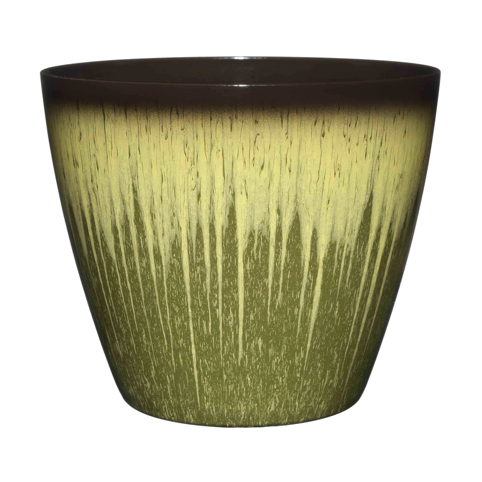 Classic Home and Garden 3/807G/1 Premiere Collection Planter, Vogue 8", Willow Green