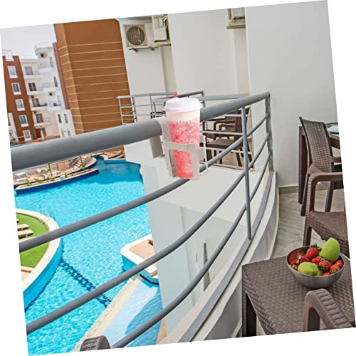 PLAFOPE Accessories Poolside Dink Outdoor Holders Drink Cup Refreshing Mug Ground Holder Hanging Rack for Drinks Beverage Pool Above Storage Garden Supplies Swimming Party