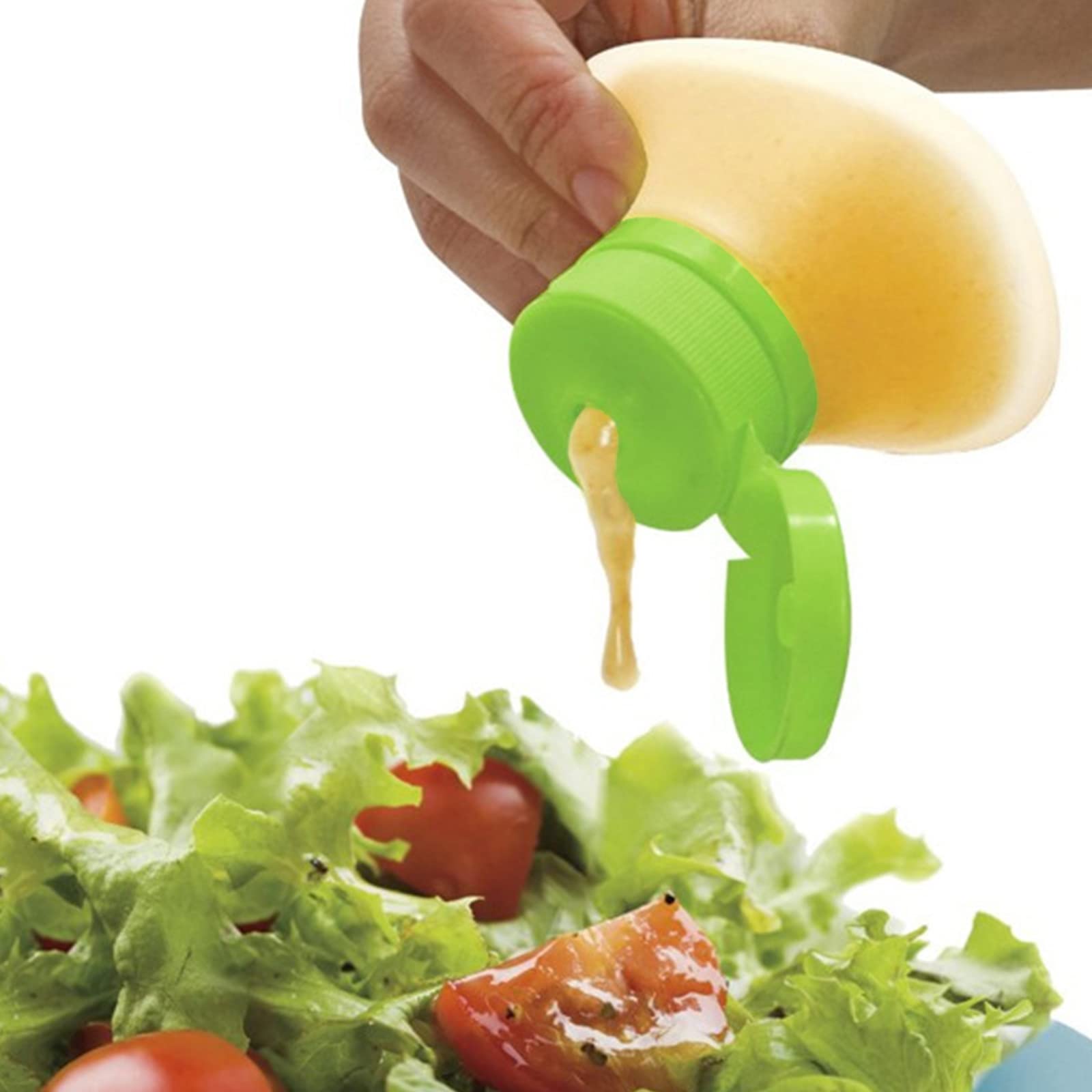 Squeeze Salad Dressing Bottles Portable Sauce Condiment Bottles Clear Sauce Bottle With Lid Small Sauce Dispensers Travel Squeeze Salad Dressings Container With Lid