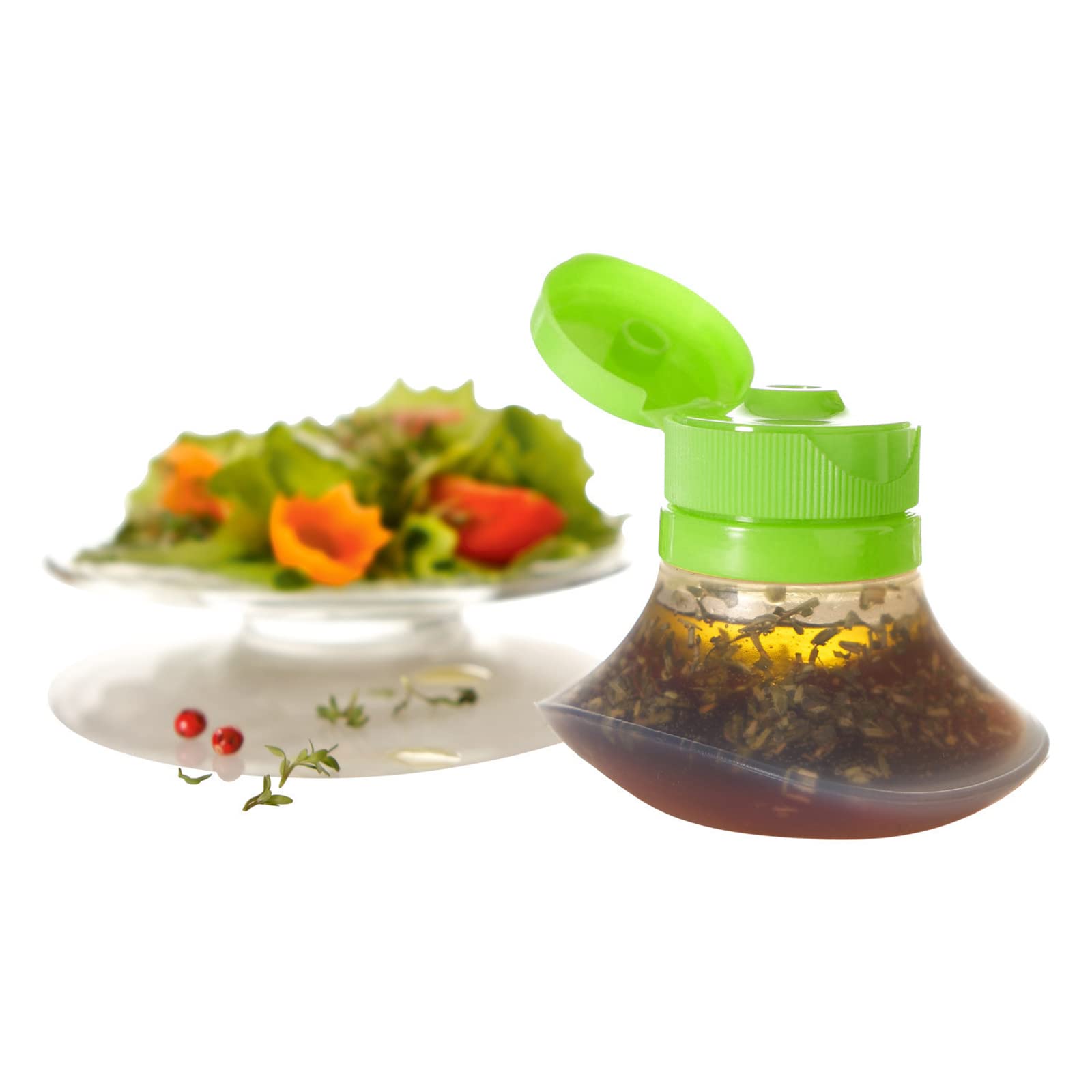 Squeeze Salad Dressing Bottles Portable Sauce Condiment Bottles Clear Sauce Bottle With Lid Small Sauce Dispensers Travel Squeeze Salad Dressings Container With Lid