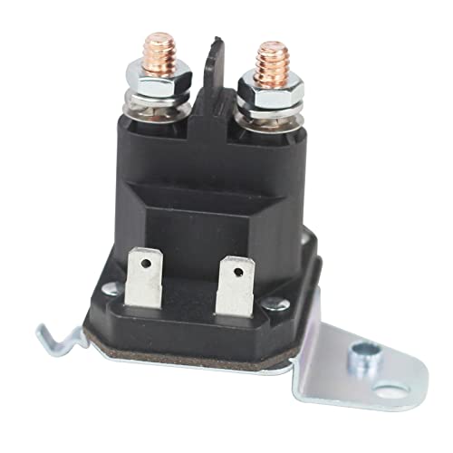 Starter Solenoid 12V 100A 4 Terminals Replacement for Cub Cadet 725-06153A Craftsman 532192507 Trombetta 862-1241-211-12 MTD Lawn Mower Tractors 762-1261-211-51 762-1261-211-50