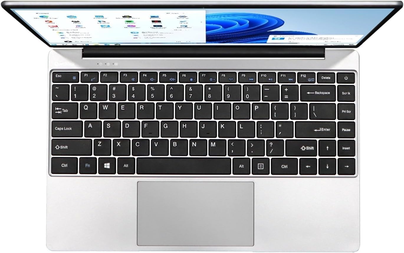 FUNYET 14 Inch Gaming Laptop, Laptop Computer 2025 Windows 11 Pro, 8GB RAM 256GB SSD, Intel 11th Gen N5095 Processor(up to 2.9 GHz), FHD 1920 x 1080