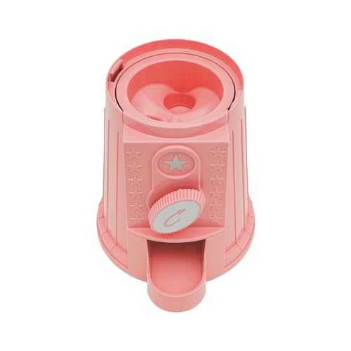 Candy Dispenser,Manual Mini Candy Machine Dispense,Freestanding Ball Bulk Vending Machine,Classic Bubble Capsule Toys Candy Dispenser,for Home,Retail Store,Amusement Park,Shopping Mall(Pink)