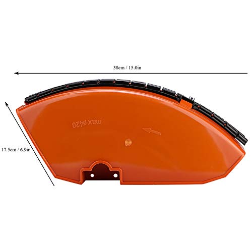 Yosoo Garden Grass Trimmer Guard Shield Brushcutter Baffle Trimmer Guard Lawn Mower Baffle Replacement for Stihl FS120 FS200 FS250
