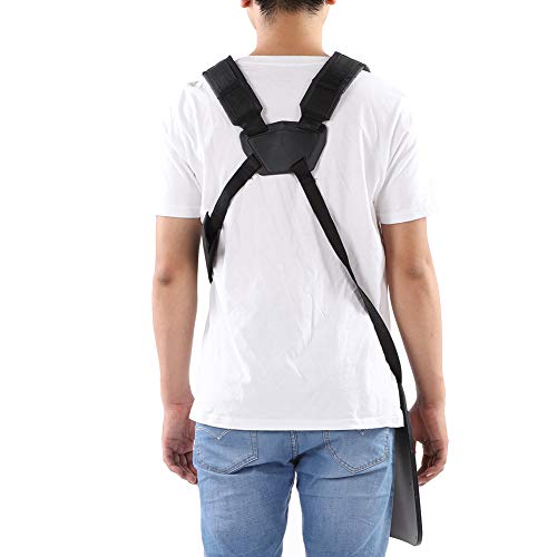 YILUFA Trimmer Harness Strap,Universal Trimmer Double Shoulder Strap Mower Nylon L-Shaped Belt for Brush Cutter Garden