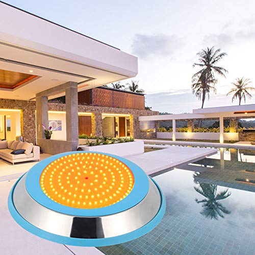 RGB Underwater Spot Light with Remote Control, IP68 Waterproof Foutain Submersible Lights for Swimming Pool/Garden/Aquarium/Fish Pond(35W)