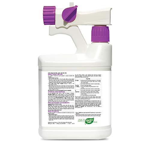 Liquid Fence Goose Repellent, 1-Quart Hose End Sprayer, Pack of 1, Brown
