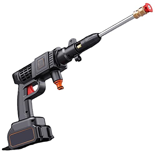 21V Cordless Active Pressure Washer with Accessories Portable Electric Pressure Washer Pump for Cars Gardens Terraces Windows Cleaning Works