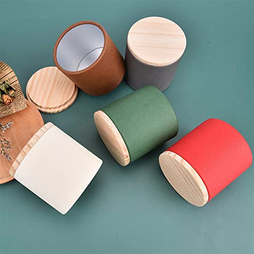 TULSIE Coffee Containers Tea Sealed Box Kitchen Storage Container Jar Tin Round Tea Box Coffee Tea Bag Teacup Infuser Storage Holder Organizer