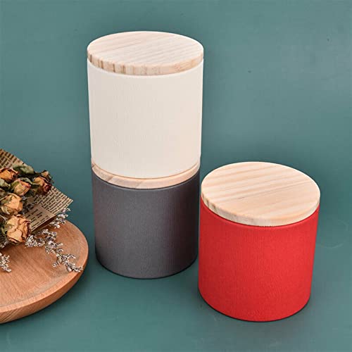 TULSIE Coffee Containers Tea Sealed Box Kitchen Storage Container Jar Tin Round Tea Box Coffee Tea Bag Teacup Infuser Storage Holder Organizer