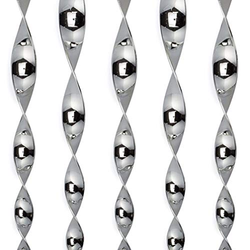 Happyyami 6Pcs Reflective Hanging Rod Shiny Rod for Birds Twisting Scare Rod Wind Twisting Rod Bird Reflective Rod Outdoor Shiny Rod for Garden