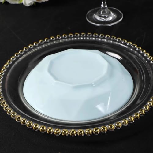 ESTELAR Dinner Plates Set Creative Phnom Penh Celadon Plate Dish Plate Household Ceramic Plate Set Nordic Dinner Plate Kitchen Salad Bowl (Size : Large)
