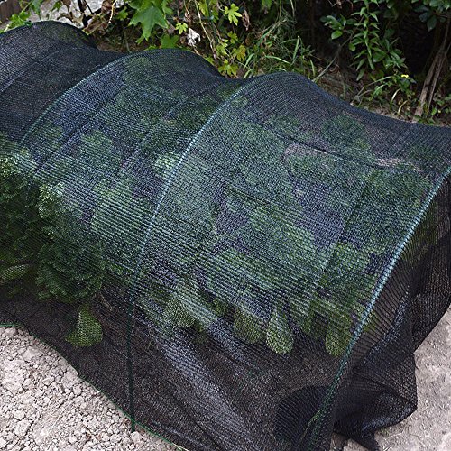 Takefuns 6Pack Plant Cover Support,Tall Garden Fabric Support Frame,Greenhouse Hoops,Plant Grow Tunnel,Garden Hoop for Garden Stakes -4ft Long Steel
