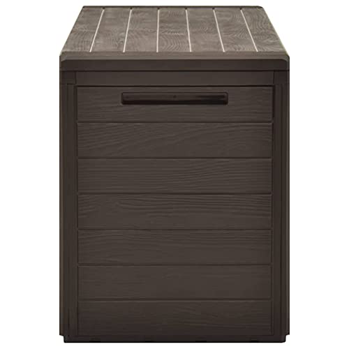 Canditree Outdoor Storage Box, Deck Box Storage Container for Patio Furniture Cushions, Garden Tools, Pool Toys (76.6 gal)