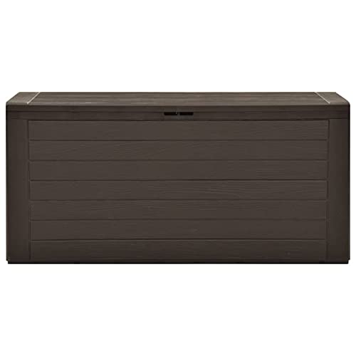 Canditree Outdoor Storage Box, Deck Box Storage Container for Patio Furniture Cushions, Garden Tools, Pool Toys (76.6 gal)