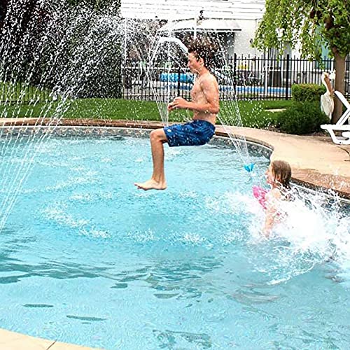 Circular Sprinkler Swimming Spa Pool Water Spay Kit Accessories Pool Water- Fountain- Patio Lawn & Garden Garden Hose Non Expandable (Multicolor, One Size)