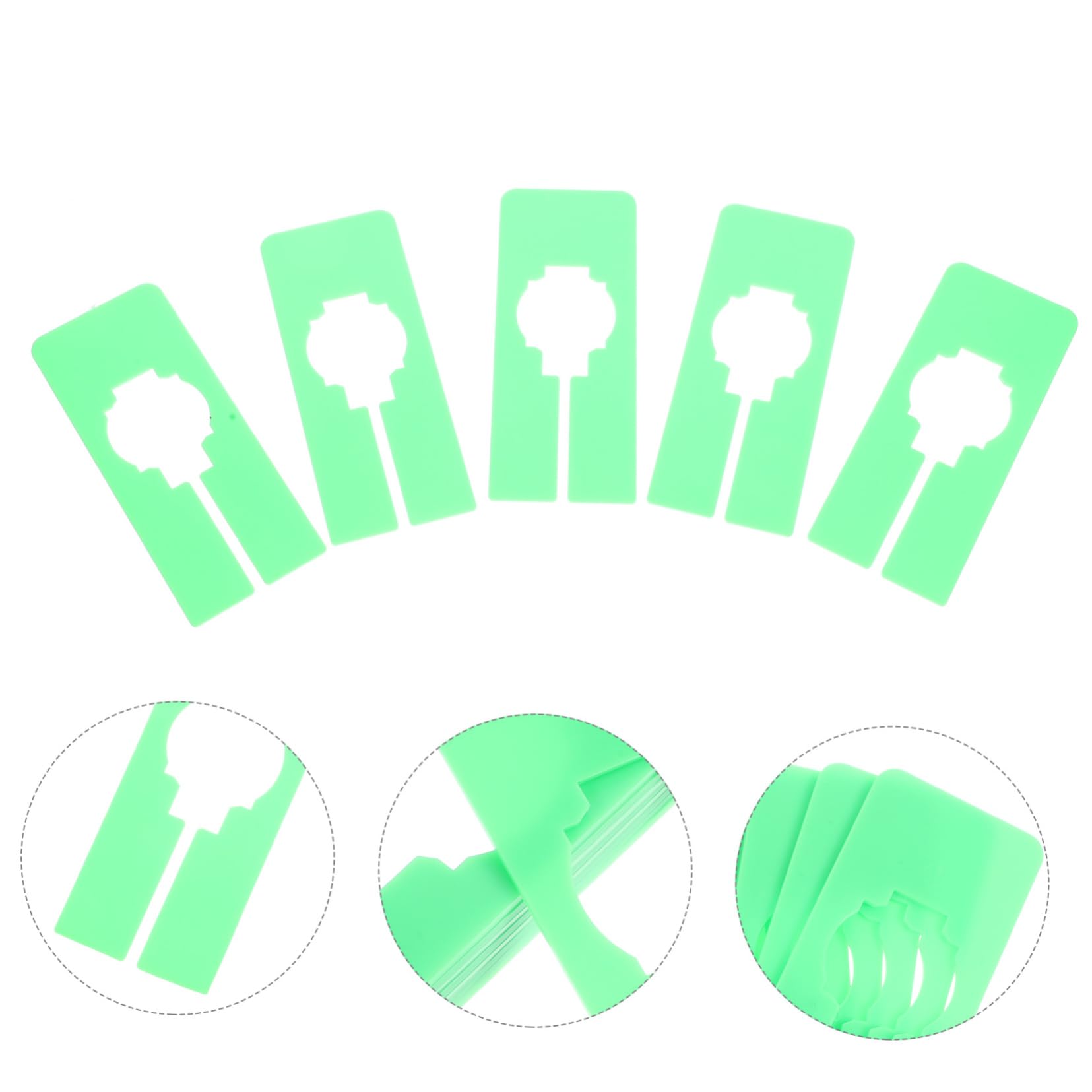 Didiseaon 10PCS hangers dividers closet dividers closet organizers shelf dividers for closet organization clothing dividers hanger separators closet size dividers Splitter clothes plastic