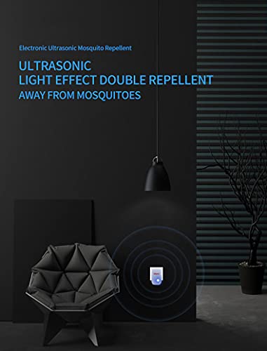 WTHSY Ultrasonic pest Repeller 6 Pack, Ultrasonic Mosquito Repellent, Repels Mosquitoes,mice,Flies,Cockroaches, 6pack, Plug and Play,Multifunctional pest Repeller