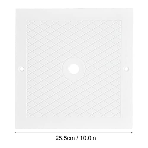 Zerodis Horticulture Garden Entertainment, Lid High Reliability Effective Filtration Easy to Install Quadrate Skimmer Cover for Pool Spa Swimming Pool Skimmer for Pool Spa
