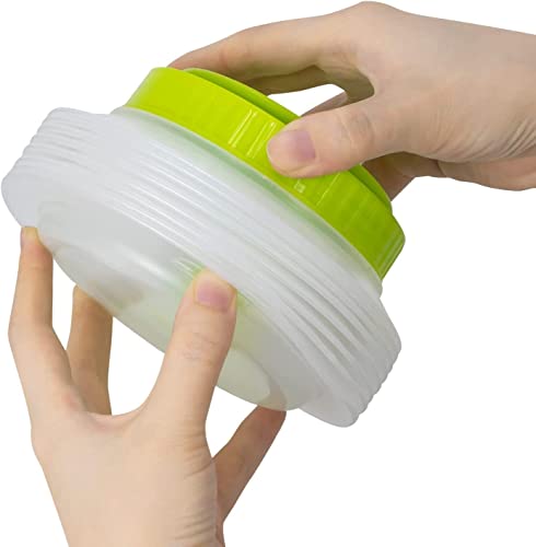 Outdoor Fly Trap Reusable Traps with Bait 2 Pack, Poison Free Fly Killer and Trap with Bait by iVenusTrap