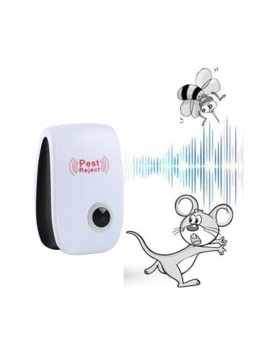WTHSY Ultrasonic pest Repeller 6 Pack, Ultrasonic Mosquito Repellent, Repels Mosquitoes,mice,Flies,Cockroaches, 6pack, Plug and Play,Multifunctional pest Repeller