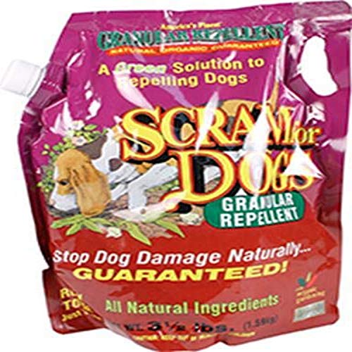 Enviro Pro 14003 Scram For Dogs Shaker Bag, 3.5 Pounds, Brown