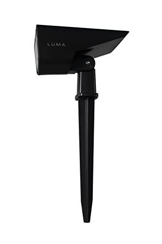 Luma Solar Outdoor Lights 2 Pack | Weatherproof Landscape Lighting with 22 LED Outdoor Lights for Patio, Yard | Garden & Wall Mount | 3 Modes Cool, Warm, Both + Rechargeable All-Night Battery