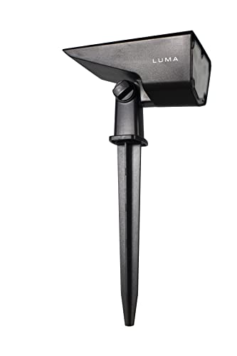 Luma Solar Outdoor Lights 2 Pack | Weatherproof Landscape Lighting with 22 LED Outdoor Lights for Patio, Yard | Garden & Wall Mount | 3 Modes Cool, Warm, Both + Rechargeable All-Night Battery