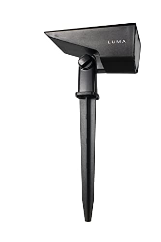 Luma Solar Outdoor Lights 2 Pack | Weatherproof Landscape Lighting with 22 LED Outdoor Lights for Patio, Yard | Garden & Wall Mount | 3 Modes Cool, Warm, Both + Rechargeable All-Night Battery