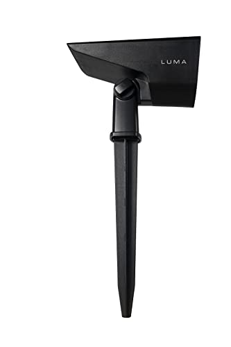 Luma Solar Outdoor Lights 2 Pack | Weatherproof Landscape Lighting with 22 LED Outdoor Lights for Patio, Yard | Garden & Wall Mount | 3 Modes Cool, Warm, Both + Rechargeable All-Night Battery