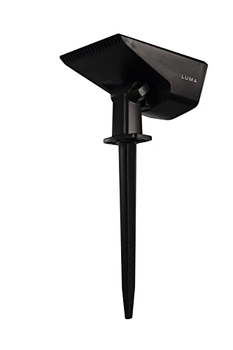 Luma Solar Outdoor Lights 2 Pack | Weatherproof Landscape Lighting with 22 LED Outdoor Lights for Patio, Yard | Garden & Wall Mount | 3 Modes Cool, Warm, Both + Rechargeable All-Night Battery