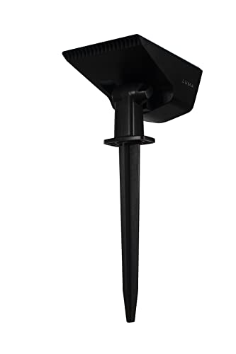 Luma Solar Outdoor Lights 2 Pack | Weatherproof Landscape Lighting with 22 LED Outdoor Lights for Patio, Yard | Garden & Wall Mount | 3 Modes Cool, Warm, Both + Rechargeable All-Night Battery